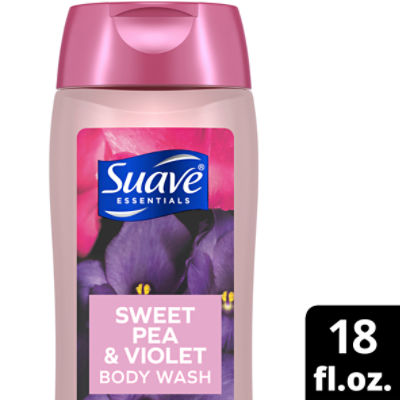 Suave Essentials Sweet Pea & Violet Gentle Body Wash, 18 fl oz - ShopRite