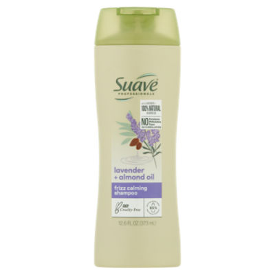 Suave Professionals Lavender + Almond Oil Frizz Calming Shampoo, 12.6 ...