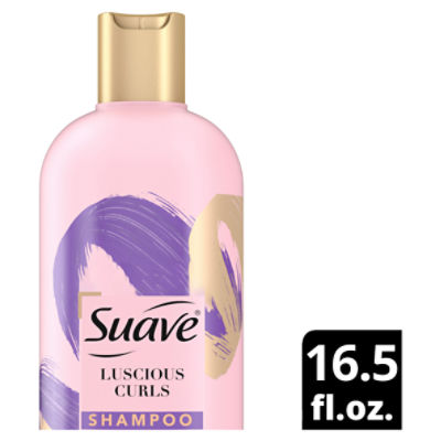 Suave Pink Luscious Curls Sulfate Free Shampoo, 16.5 fl oz - ShopRite