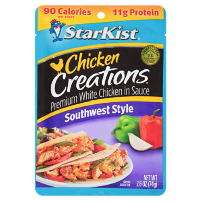 StarKist Chicken Creations Southwest Style Premium White Chicken in ...