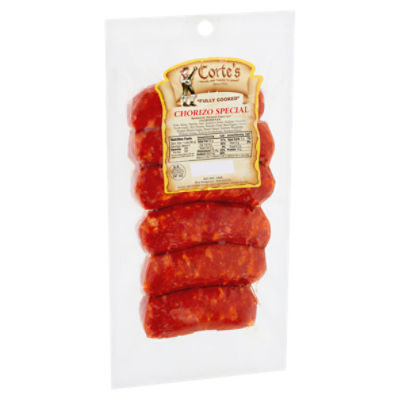 Corte's Chorizo Special Sausage, 6 count, 13 oz - ShopRite