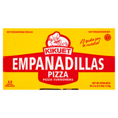 Kikuet Pizza Turnovers Empanadillas, 12 count, 53.3 oz - Price Rite