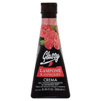 Glassy Raspberry Glaze with Balsamic Vinegar of Modena, 8.45 fl oz