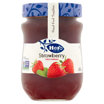 Hero Strawberry Fruit Spread, 12 oz - Fairway