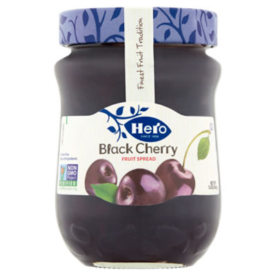 Hero Black Cherry Fruit Spread, 12 oz - The Fresh Grocer