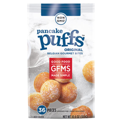 Good Food Made Simple Original Belgian Gourmet Bites Pancake Puffs, 36 ...