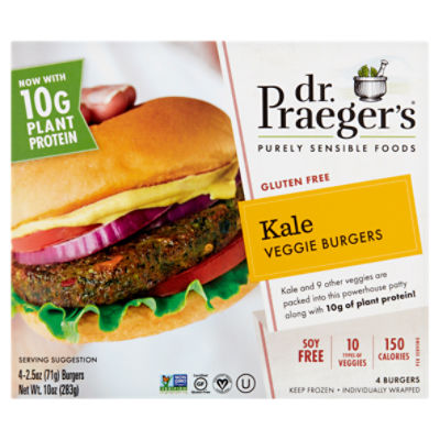 Dr. Praeger's Kale, Veggie Burgers