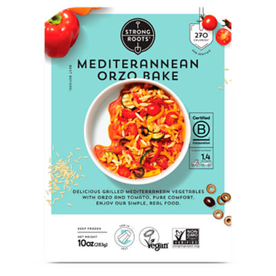 Strong Roots Greek Orzo Pasta Bake, 10 oz - Fairway