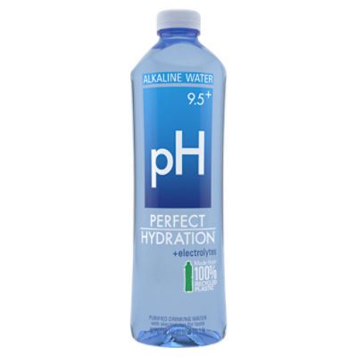 Perfect Hydration pH 9.5+ Electrolytes Alkaline Water, 50.7 fl oz - The ...