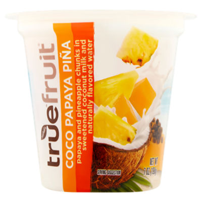 True Fruit Sundia Coco Papaya Piña, 7 oz - ShopRite
