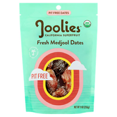 Joolies Pit Free Fresh Medjool Dates, 9 oz - Fairway