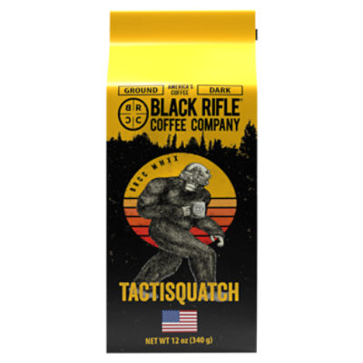 Black Rifle Coffee Company Tactisquatch Ground Dark America's Coffee ...