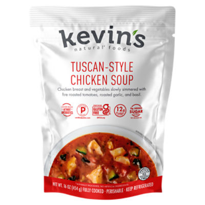 Kevin's Natural Foods Tuscan-Style Chicken Soup, 16 oz - ShopRite
