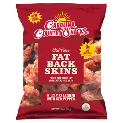 Carolina Country Snacks Mildly Seasoned with Red Pepper Old Time Fat ...