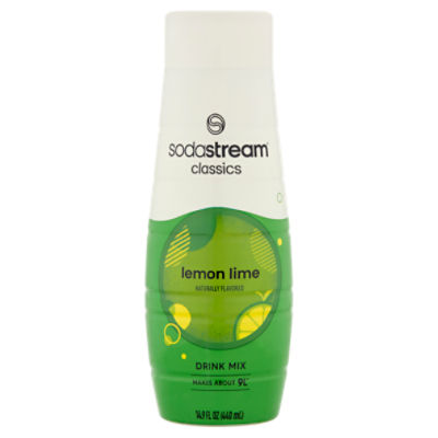 Sodastream Classics Lemon Lime Drink Mix, 14.9 fl oz - Fairway