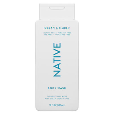 Native Ocean & Timber Body Wash, 18 fl oz - ShopRite