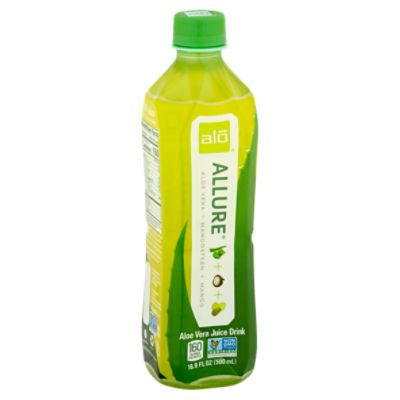 ALO Allure Aloe Vera + Mangosteen + Mango Juice Drink, 16.9 fl oz