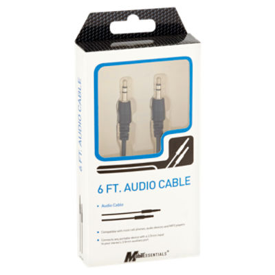 MobilEssentials 6 ft. Audio Cable - ShopRite