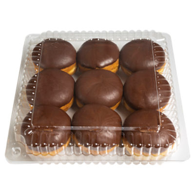 CT Bakery Mini Chocolate Boston Donuts, 9 count, 13.33 oz - Price Rite