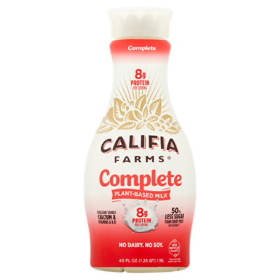 Califia Farms Complete Plant-Based Milk, 40 fl oz - The Fresh Grocer