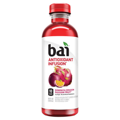 Bai Antioxidant Infusion Dominica Dragon Passion Fruit Antioxidant ...