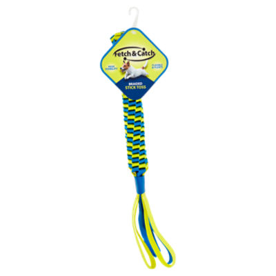 Fetch & Catch Braided Stick Toss - ShopRite