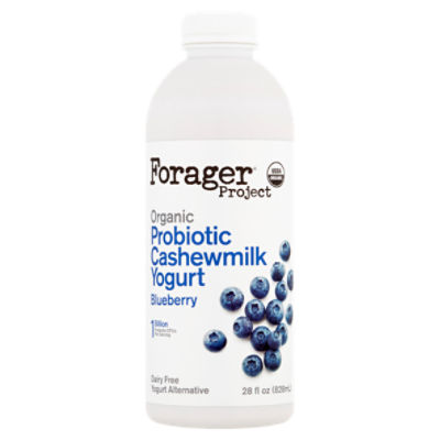 Forager Project Organic Drinkable Cashew Milk Yogurt, 28 fl oz - Gourmet