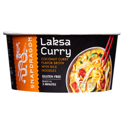Snapdragon Laska Coconut Curry Flavored Noodle Soup, 2.1 oz - Fairway