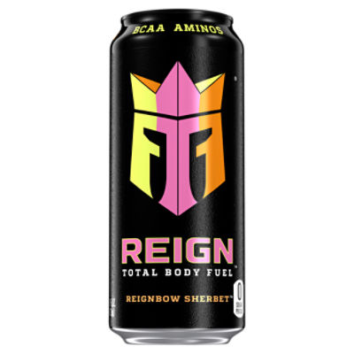 Reign Total Body Fuel Reignbow Sherbet Energy Drink, 16 fl oz