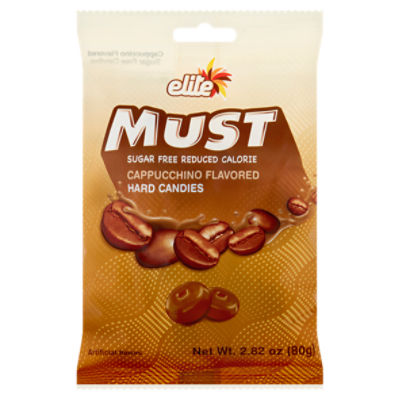 Elite Must Cappucchino Flavored Sugar Free Hard Candies, 2.82 oz - ShopRite