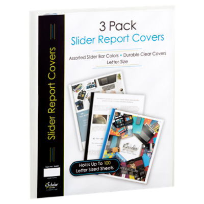 iScholar New York Slider Report Covers, 3 count - ShopRite