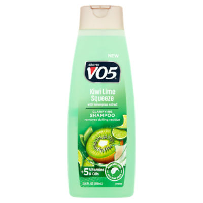 Alberto VO5 Kiwi Lime Squeeze with Lemongrass Extract, Clarifying Shampoo