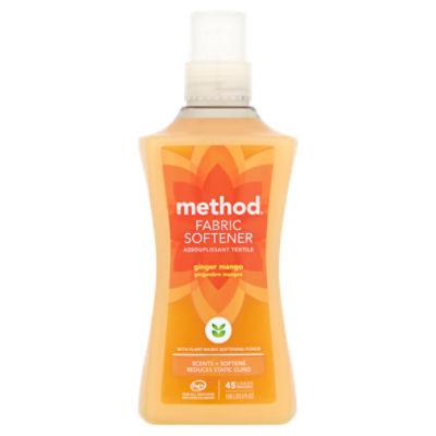 Method Ginger Mango Fabric Softener, 45 loads, 53.5 fl oz - ShopRite