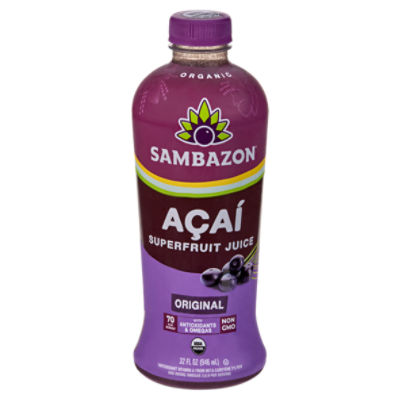 Sambazon Organic Açai The Original Superfood Juice, 32 fl oz