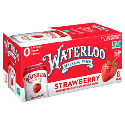 Waterloo Strawberry, Sparkling Water