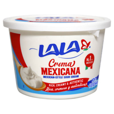 Lala Mexican-Style Sour Cream, 16 oz - Price Rite