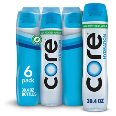 Core Hydration Perfectly Balanced Water 30.4 fl oz bottles, 6 pack ...