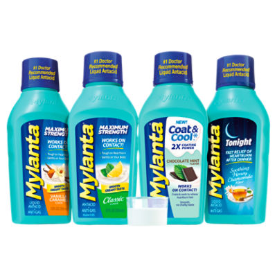 Mylanta Maximum Strength Liquid Antacid, 54% OFF