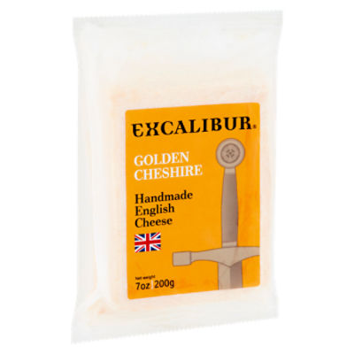 Excalibur Golden Cheshire Handmade English, Cheese