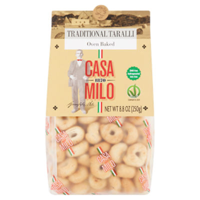 Casa Milo Traditional Taralli, 8.8 oz - The Fresh Grocer