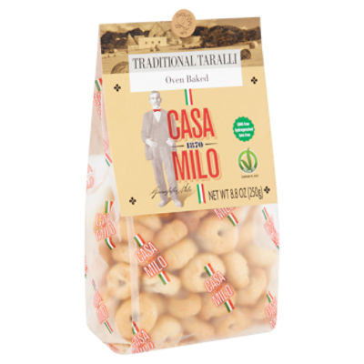 Casa Milo Traditional Taralli, 8.8 oz