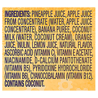 Naked Piña Colada, Juices