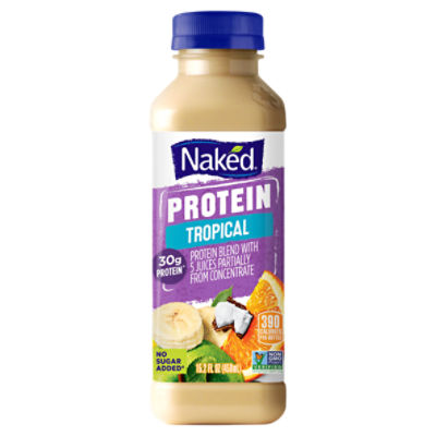 Naked Tropical Protein Blend, 15.2 fl oz - Fairway