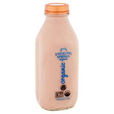 Trickling Springs Organic Chocolate Milk, 1 quart - Gourmet