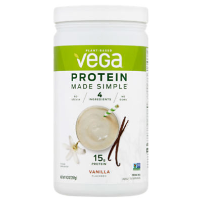 Vega Protein Made Simple Vanilla Flavored Drink Mix, 9.2 oz