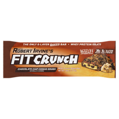 Chef Robert Irvine's Fit Crunch Chocolate Chip Cookie Dough Whey ...