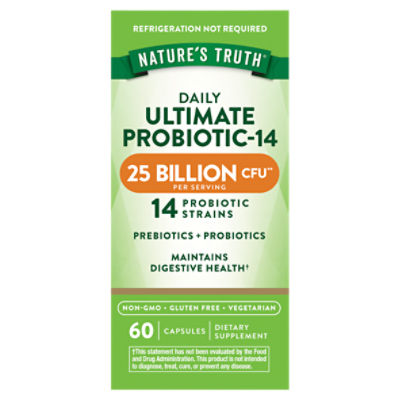 Nature's Truth Ultimate Probiotic 25 Billion - ShopRite