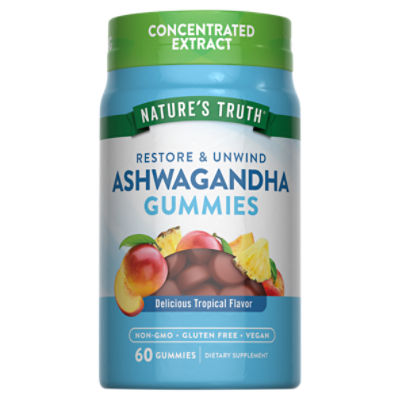 Nature's Truth Restore & Unwind Ashwagandha Gummies