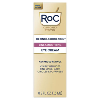 RoC Retinol Correxion Line Smoothing Eye Cream, 0.5 fl oz - The Fresh ...