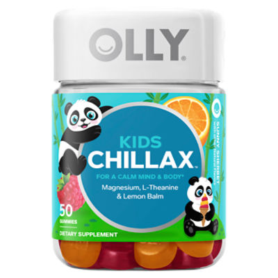 Olly Kids Chillax Sunny Sherbet Dietary Supplement, 50 count - ShopRite